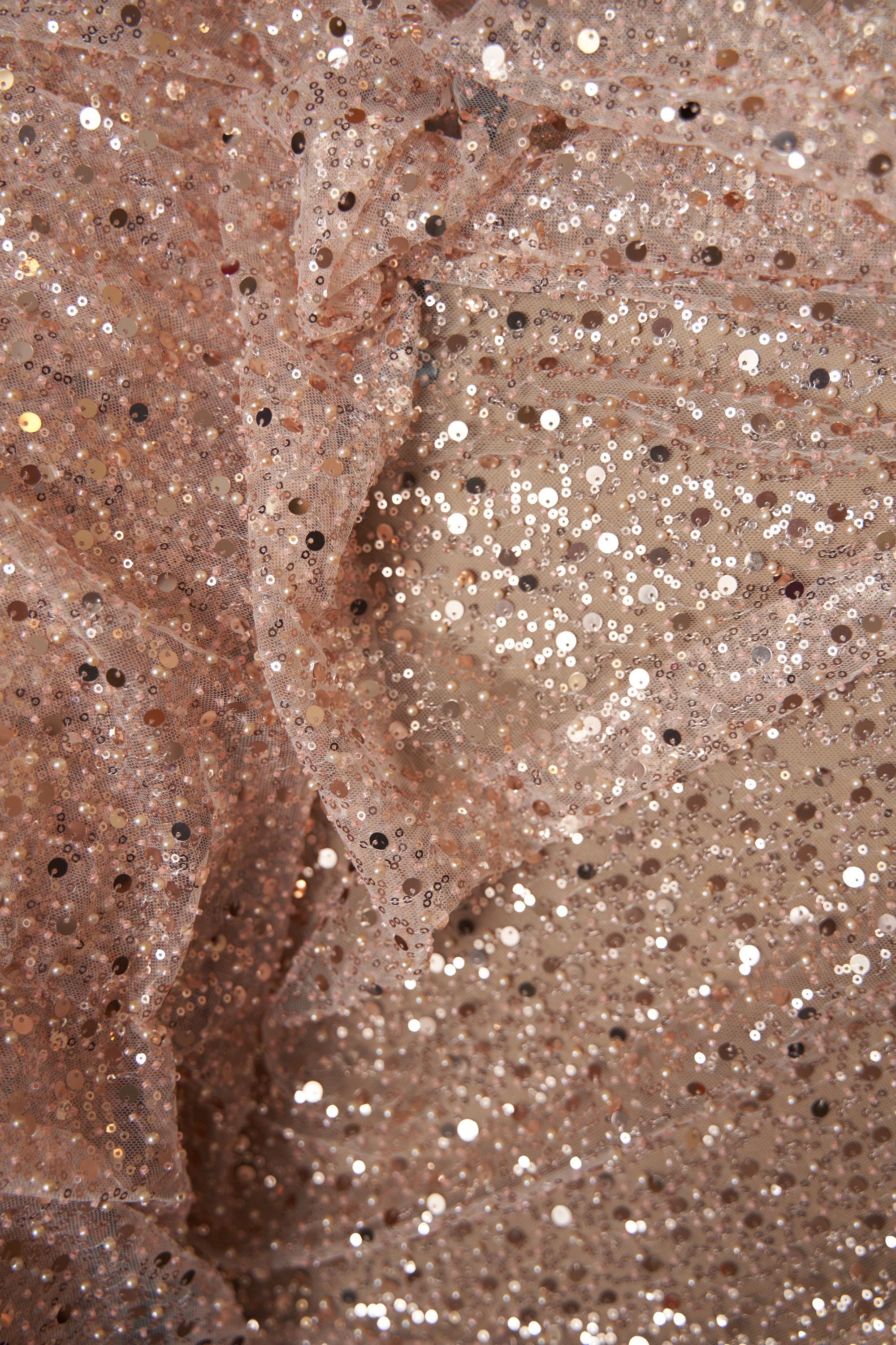 HEAVY BEADED SEQUIN MESH – NEXTSTYLE FABRICS